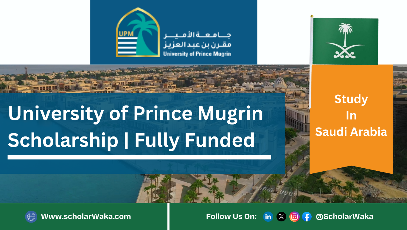 University of Prince Mugrin Scholarship 2025 | ScholarWaka