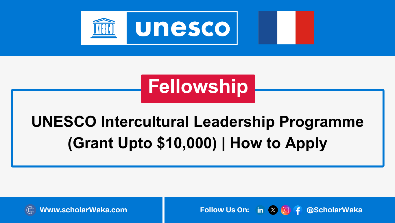 UNESCO Intercultural Leadership 2025 Programme | ScholarWaka