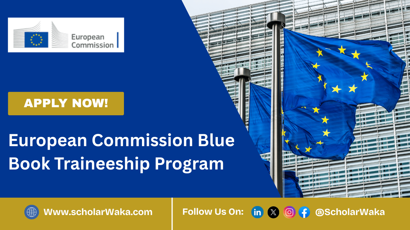 European Commission Blue Book Traineeship 2026 Program | ScholarWaka