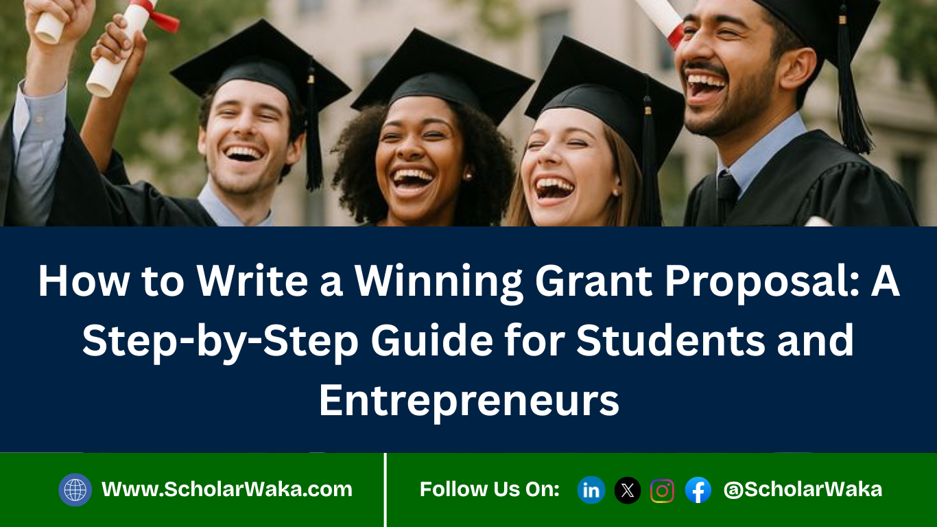 How to Write a Winning Grant Proposal | ScholarWaka