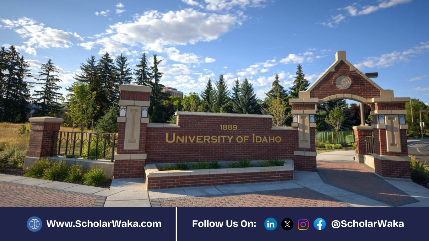 2026 University of Idaho Masters Scholarship in USA | ScholarWaka