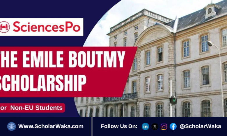 Émile Boutmy Scholarship 2026 in France | How to Apply | ScholarWaka