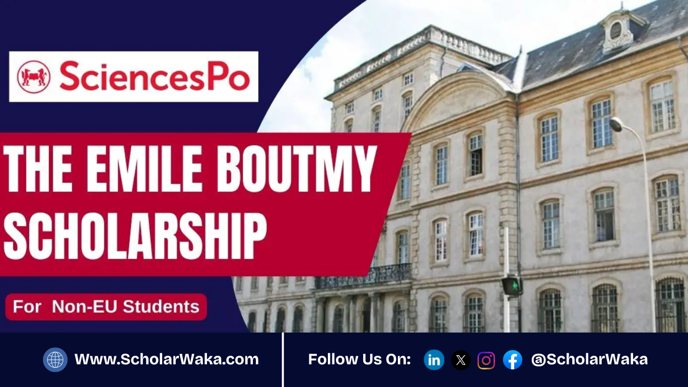 Émile Boutmy Scholarship 2026 in France | How to Apply | ScholarWaka