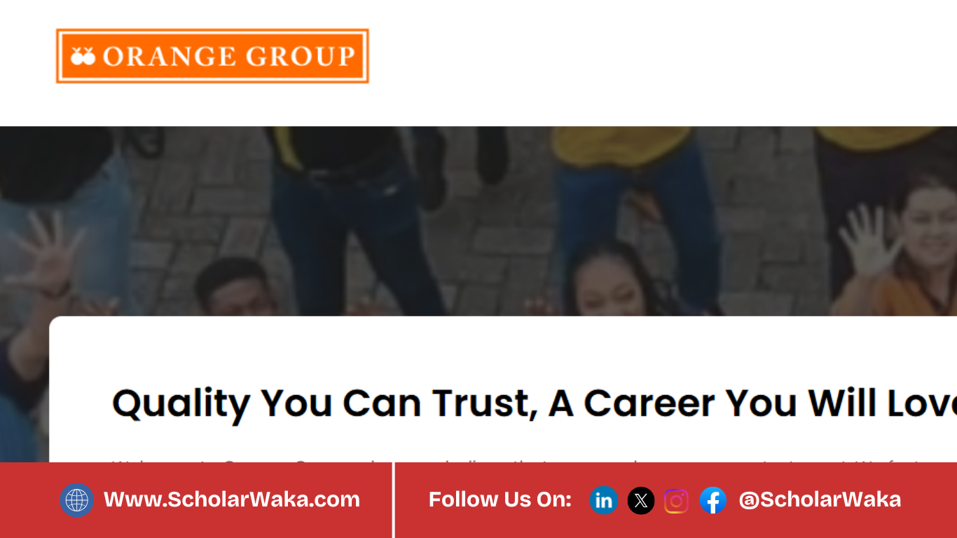 Orange Group Graduate Trainee Program 2025/2026 | ScholarWaka