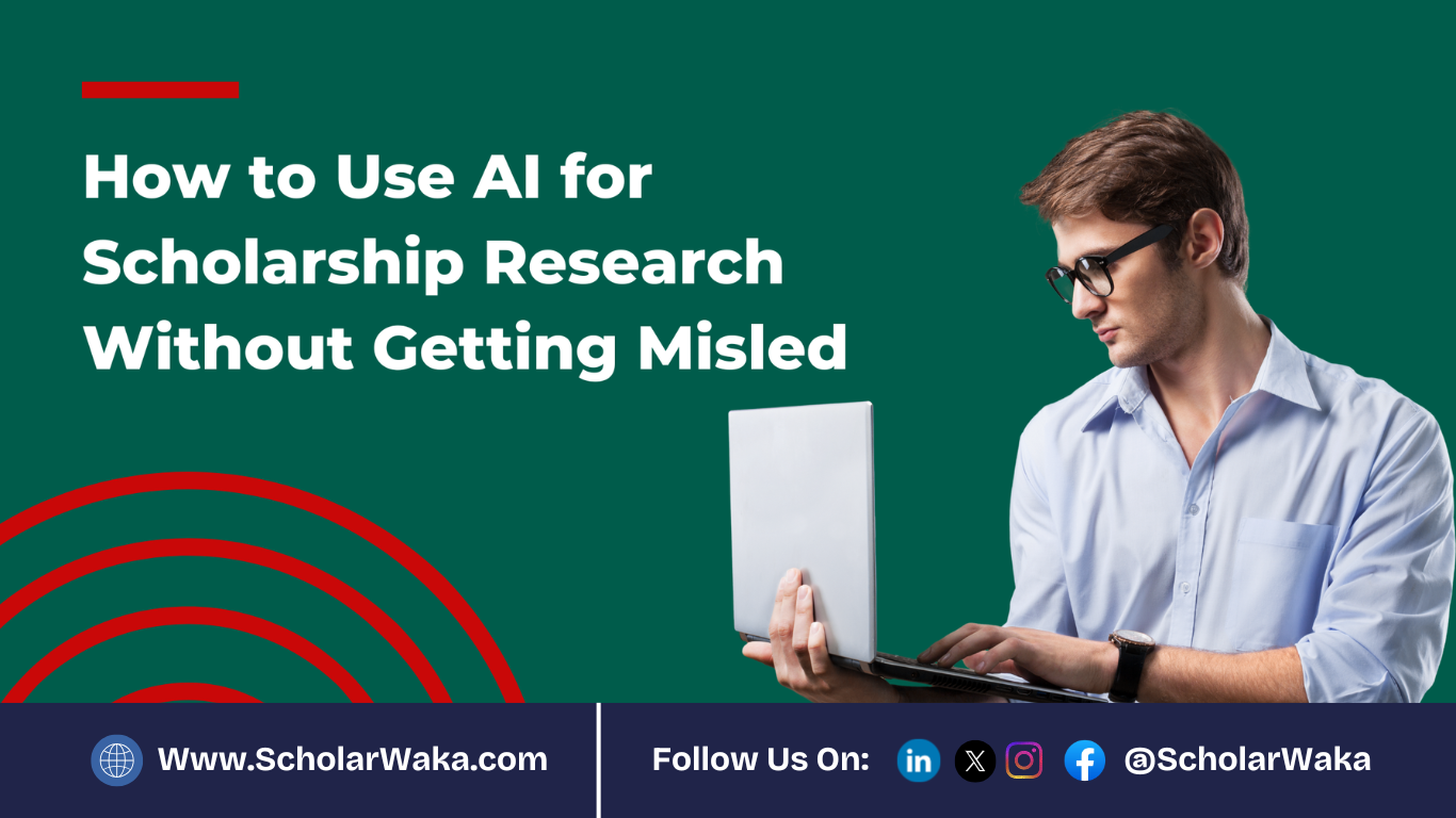 How to Use AI for Scholarship Research Without Getting Misled | ScholarWaka