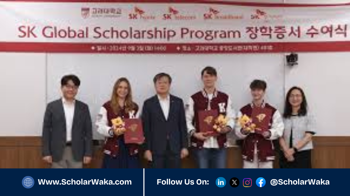 SK Global Scholarship Program 2026 at Korea University | ScholarWaka